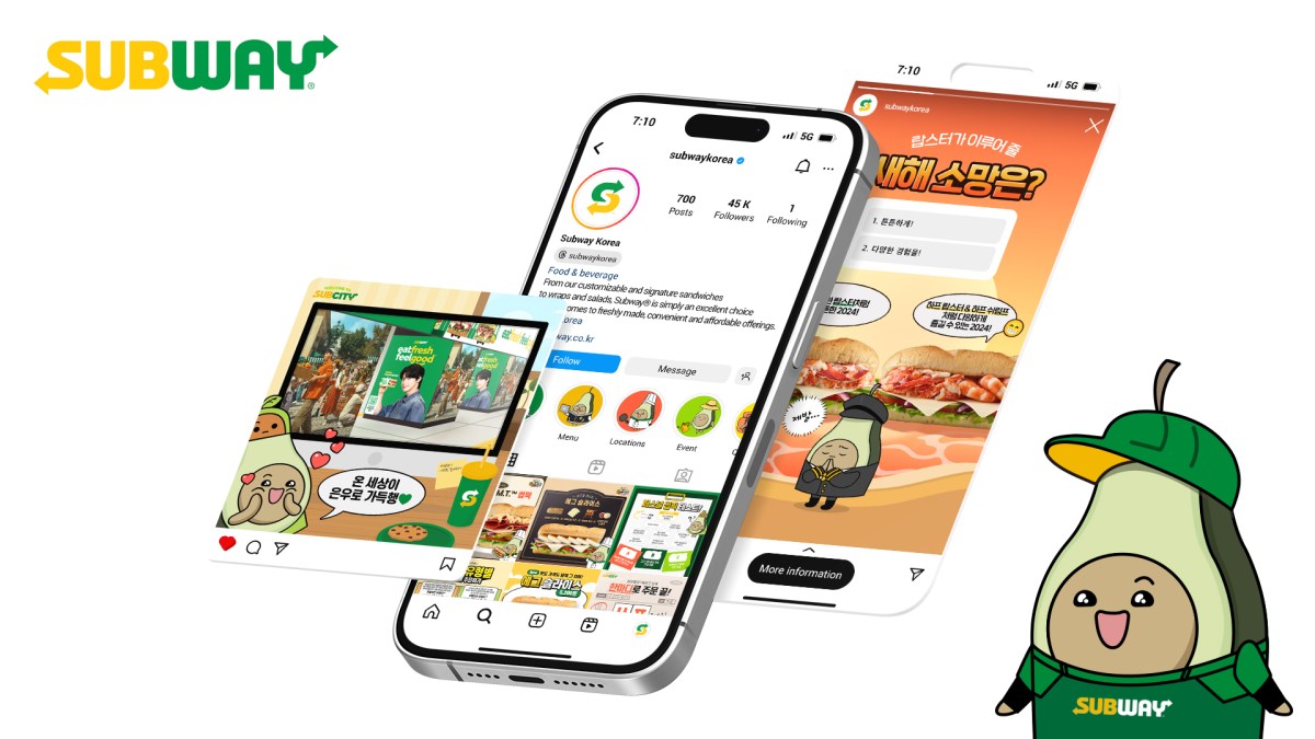 Subway Korea IG – Hailey Kang